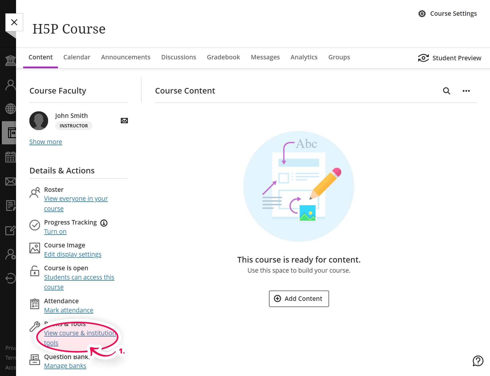 Setting up H5P.com in Blackboard (LTI 1.3) – H5P