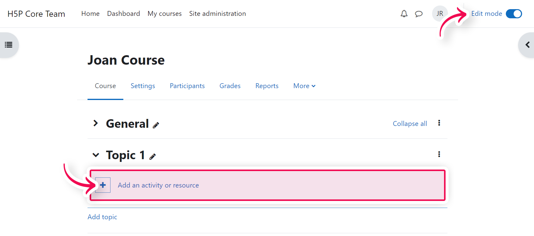 Setting up H5P.com in Moodle (LTI 1.3) – H5P