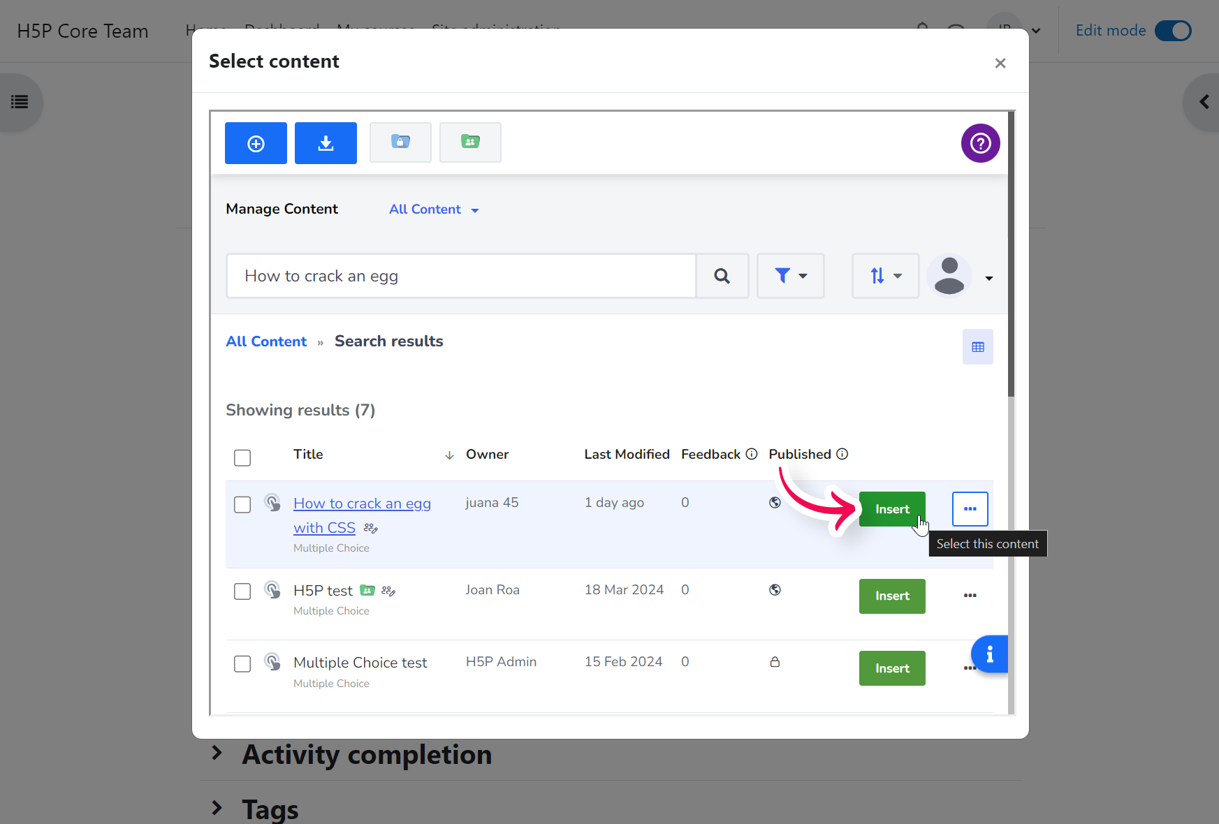 Setting up H5P.com in Moodle (LTI 1.3) – H5P
