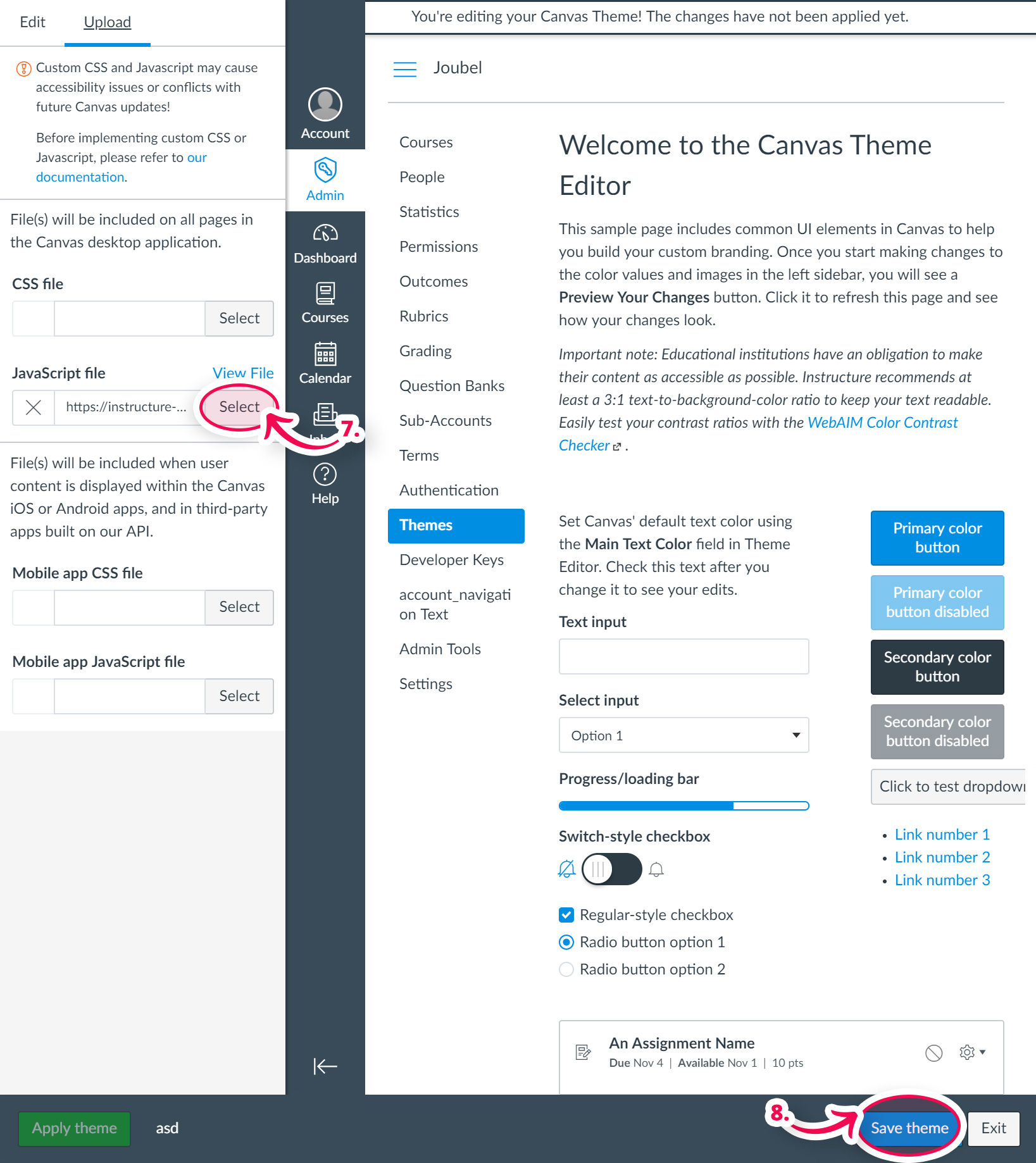 Setting up H5P.com in Canvas (LTI 1.3) – H5P