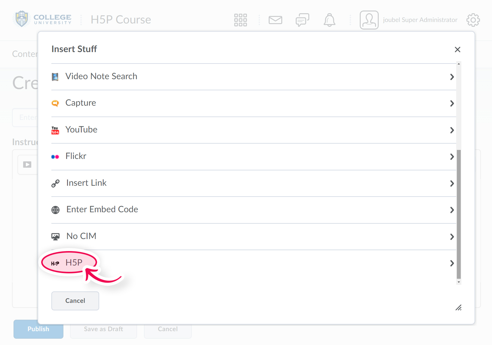 Brightspace - Tutorial for Authors – H5P